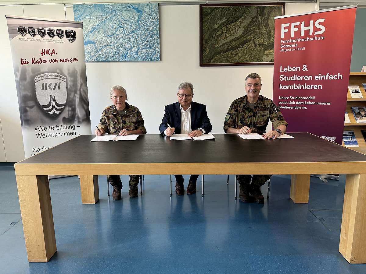 Militärische Kaderausbildung wird an der FFHS angerechnet | 24.07.20 | FFHS